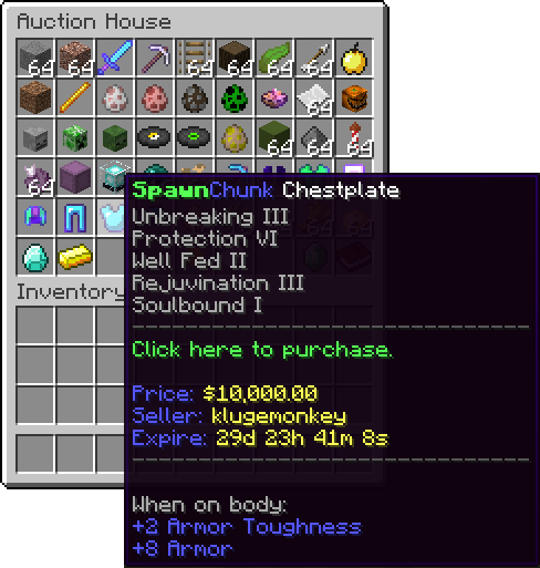 AuctionHouse-1.17.1 | SpigotMC - High Performance Minecraft Software